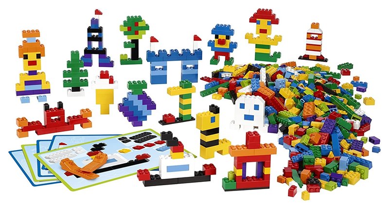 לגו מקורי 1000 חלקים LEGO® Education 45020 Brick set